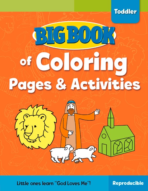 Big Book of Coloring Pages and Activities Toddlers - Pathway Bookstore