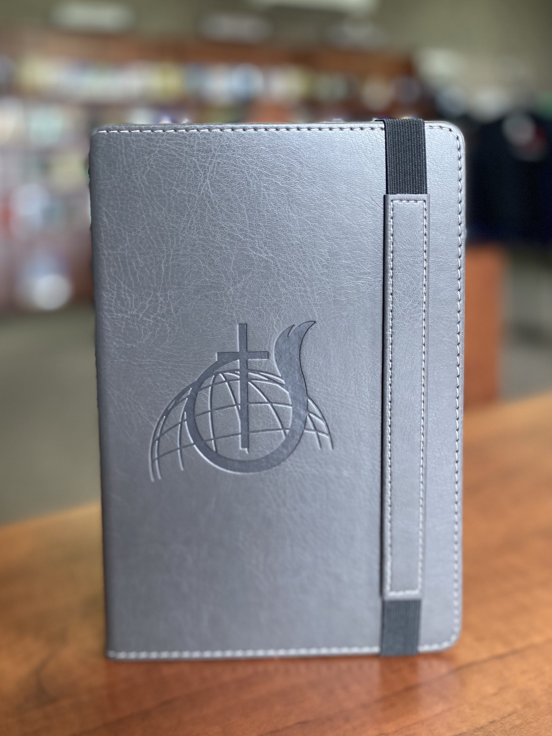 COG Journal Belmont Debossed Gray - Pathway Bookstore