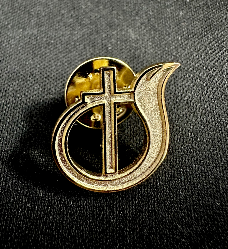 COG Pin Cross & Flame - Pathway Bookstore