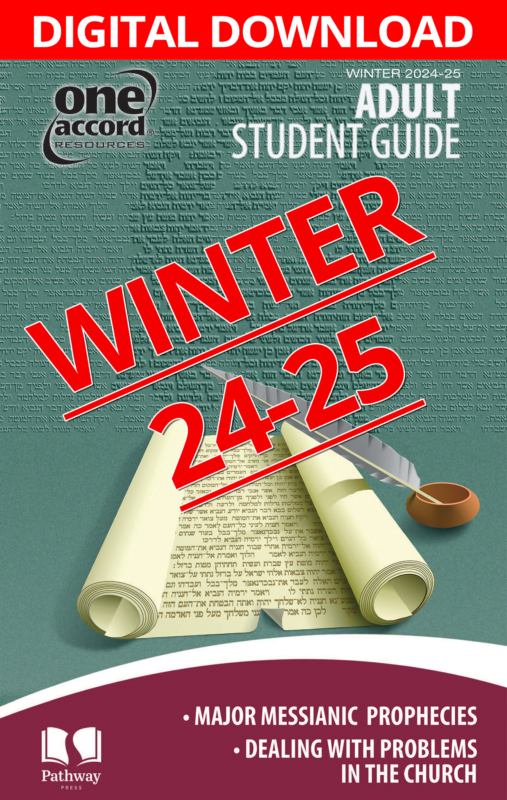 One Accord Adult Student Guide / Winter 2024 DIGITAL DOWNLOAD - Pathway ...